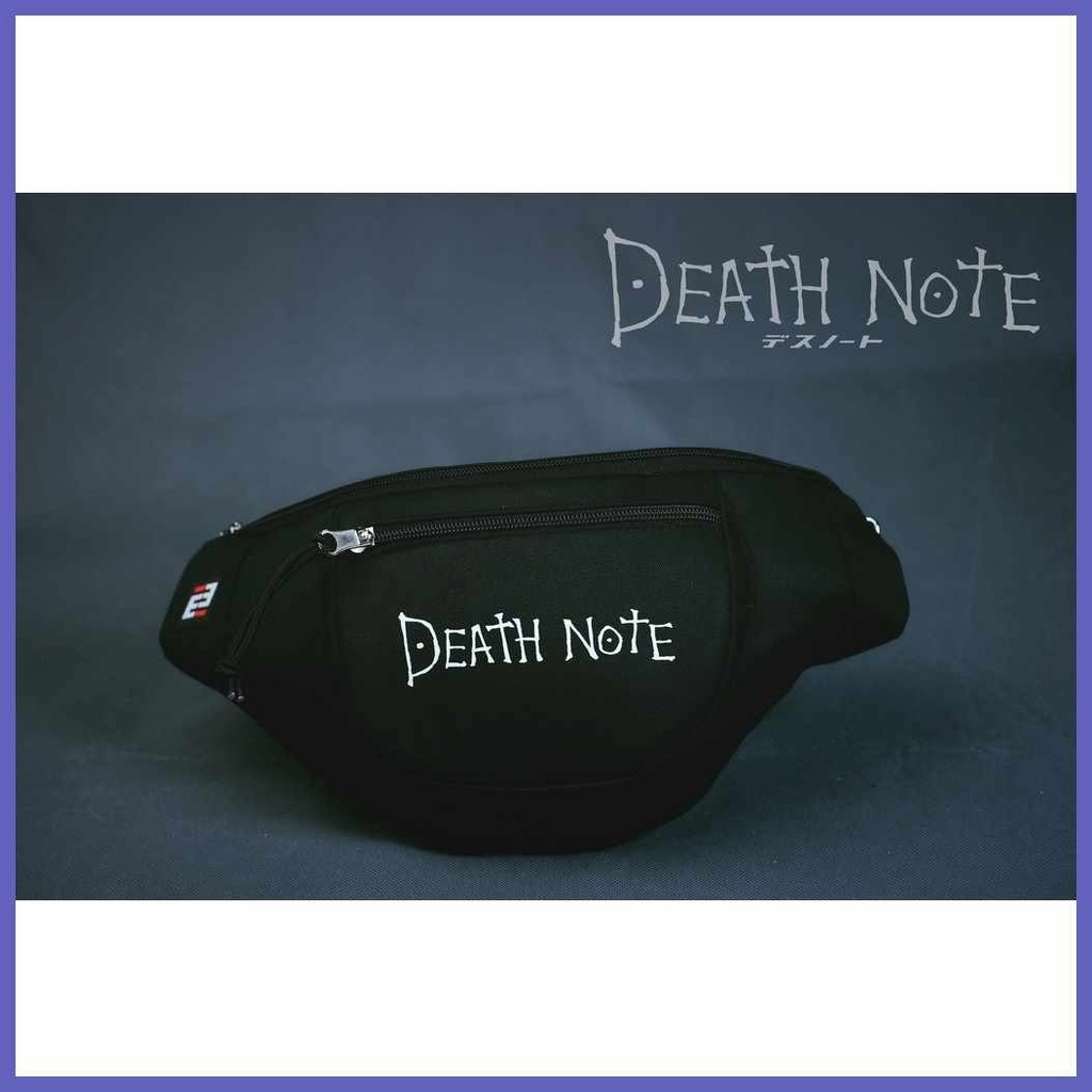 Etiquetta.ms&Co.)e{-,X!Unisex[i!-WZBelthBagVV- Death Note - Title Logo ...