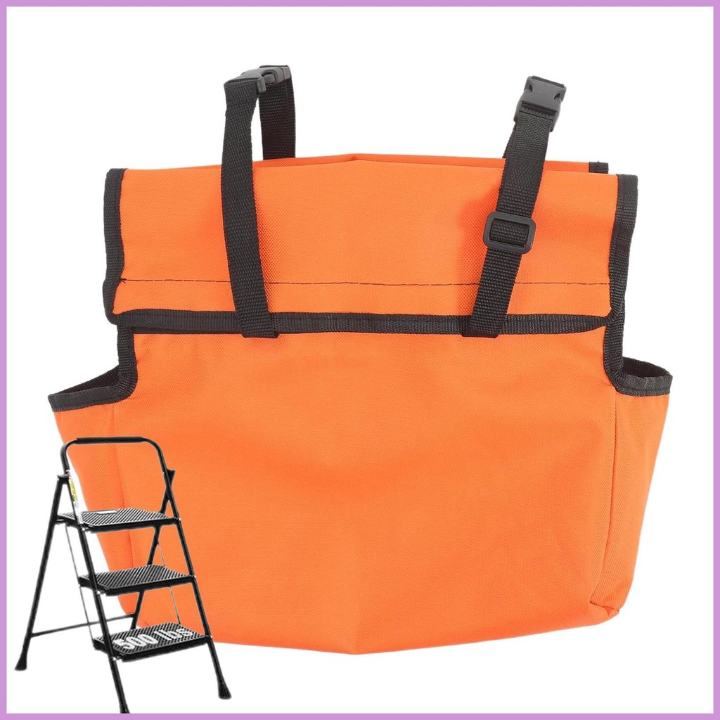 Ladder Tool Bag Ladder Caddy Large Capacity Ladder Accessory Heavy Duty ...