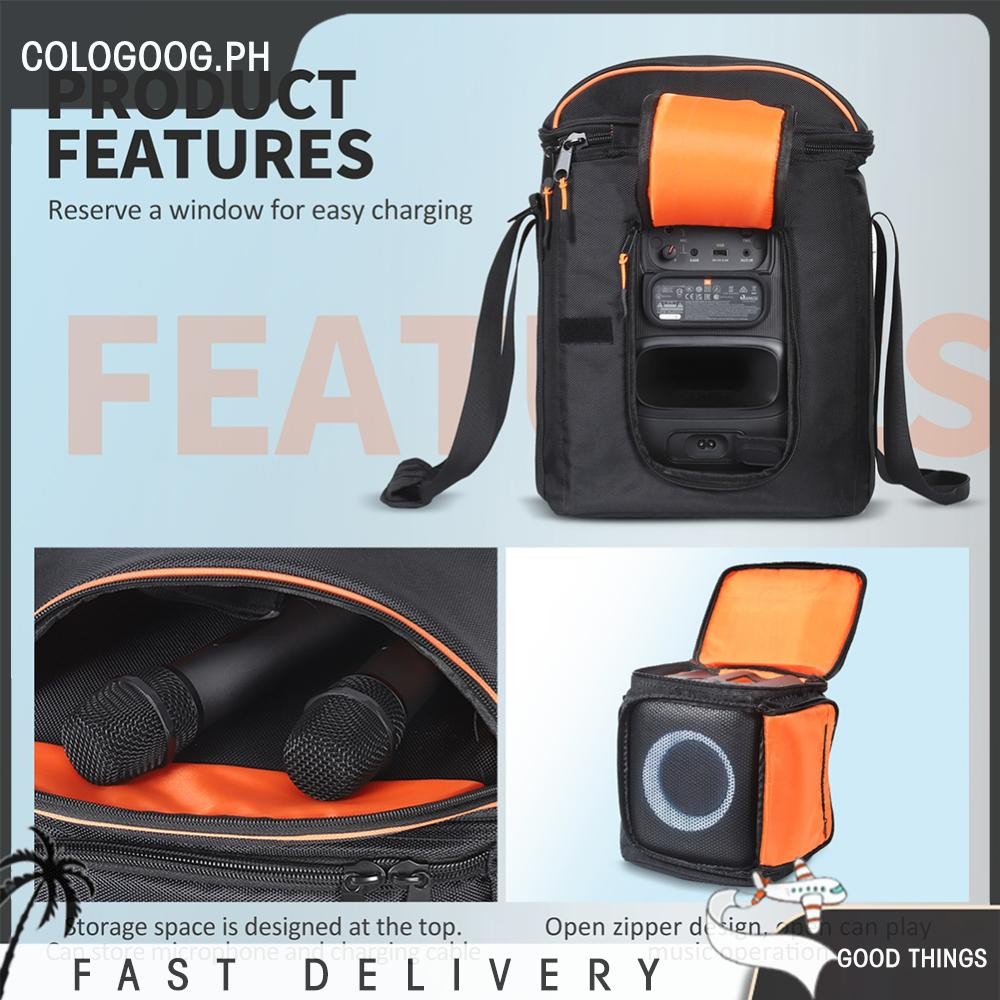 [cologoog.ph] Waterproof Speaker Storage Bag For JBL PARTYBOX Encore ...