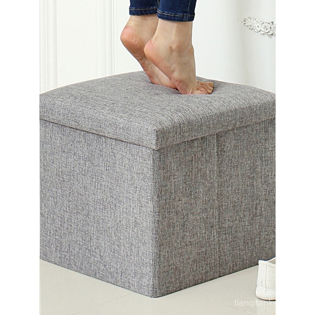 Can Sit Toy Storage Box Multifunction Chair Storage Box | Shopee ...