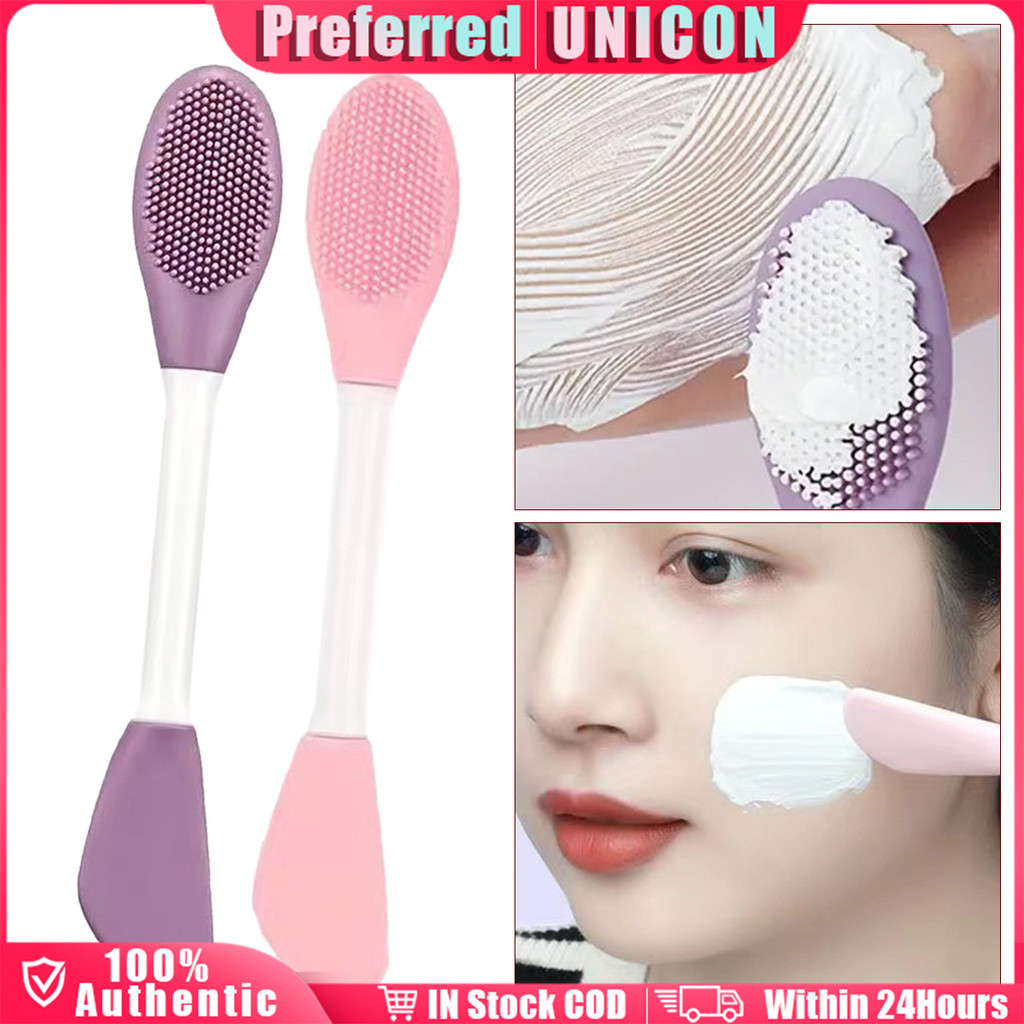 Dual Head Silicone Face Mask Soft Applicator For Facial Mud Masks ...
