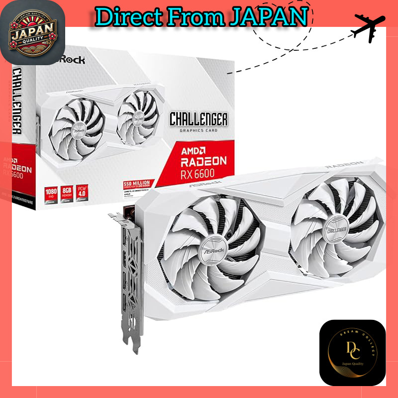 ASRock AMD Radeon Graphics Card Series with GDDR6 Memory | Shopee ...