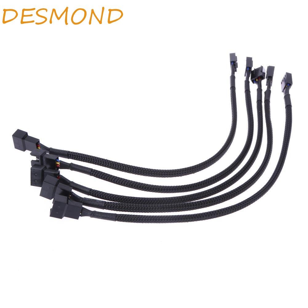 DESMOND Fan Extension Cable 3P Mainboard Adapter Professional CPU Fan ...