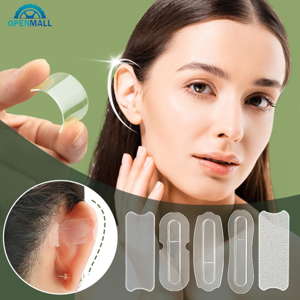 OPENMALL 5sheets Clear Elf Ear Stickers Stand Ear Stereotypes V-Face ...