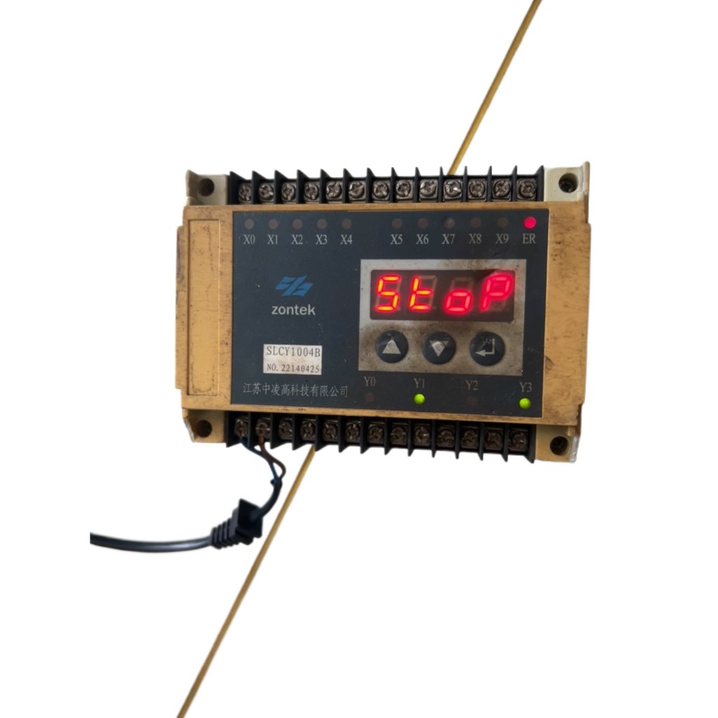 Zhongling press adaptive controller, SLCY1004B energized as shown in ...