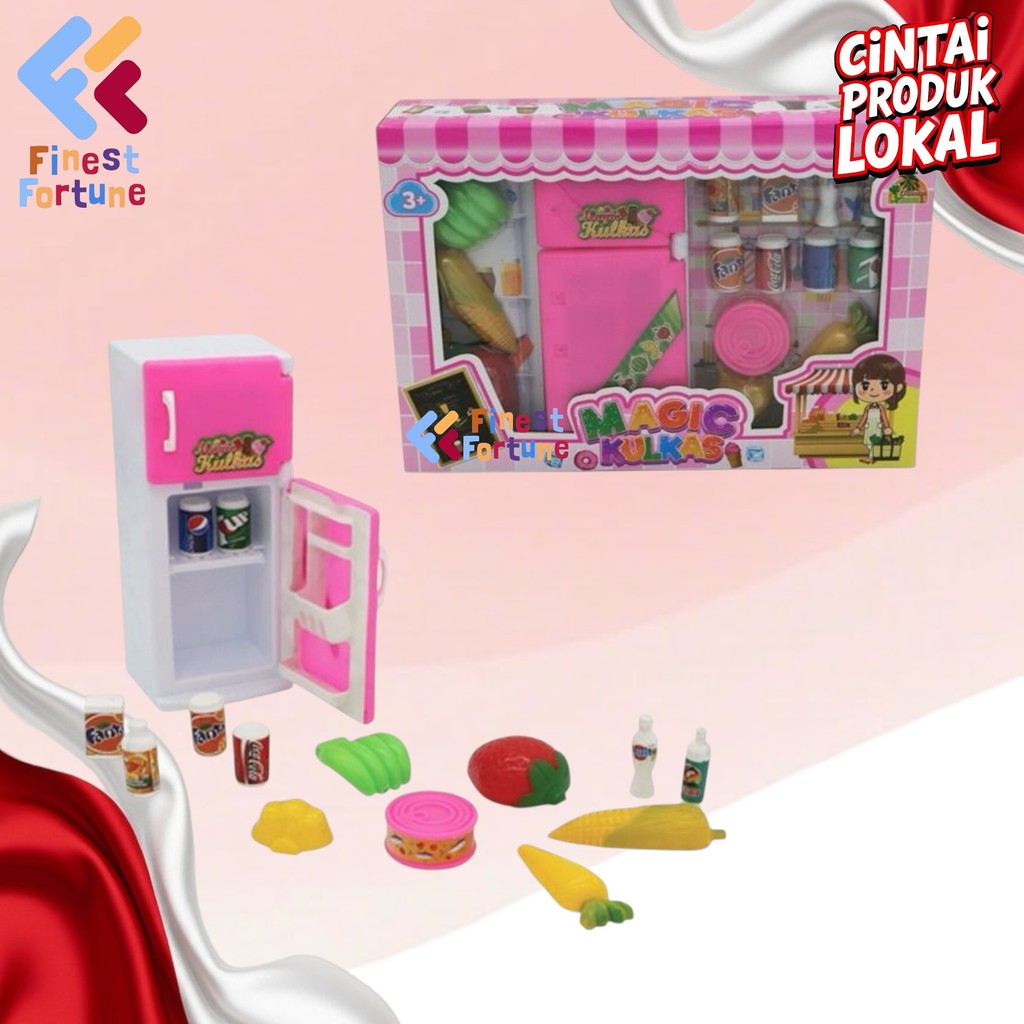 CHILDREN'S TOY MAGIC REFRIGERATOR MAGIC REFRIGERATOR (OCEAN TOY ...