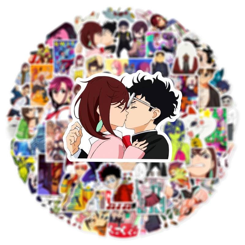 60Pcs/Lot DANDADAN Ken Takakura Momo Ayase Stickers Toy Waterproof ...