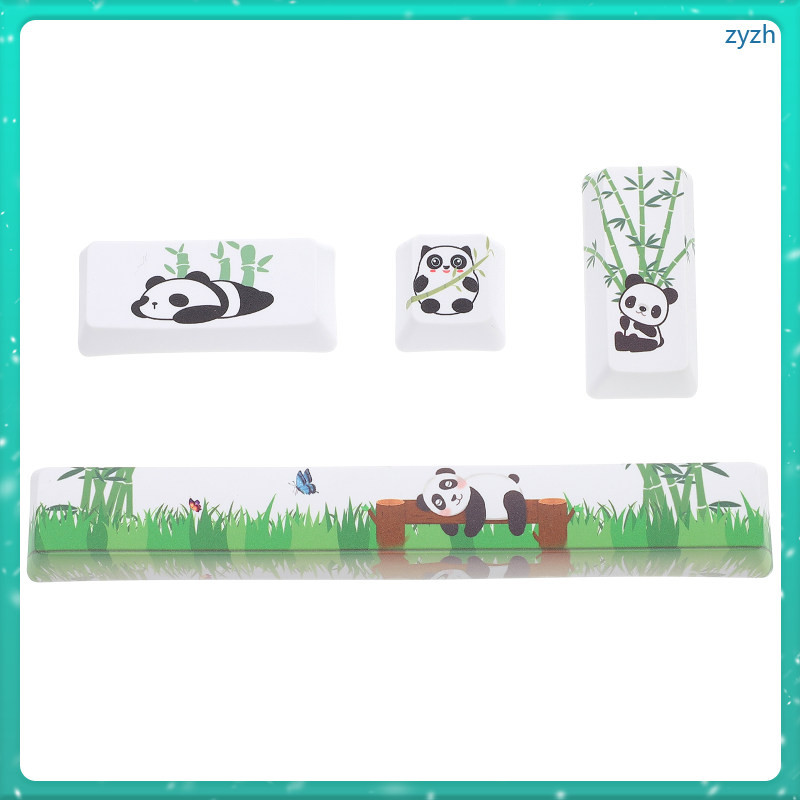 Mechanical Keyboard Keycap 4 PCS Space Enter Esc Keycaps Cute ...