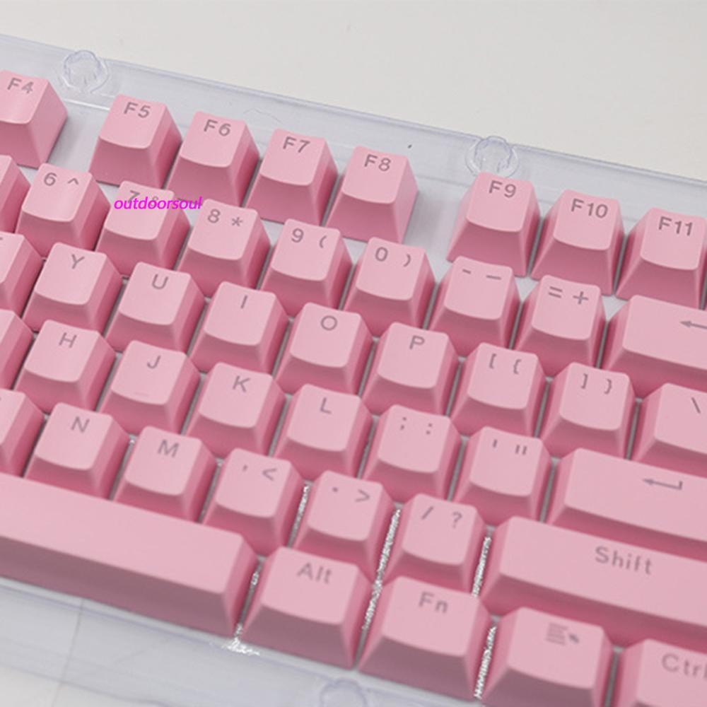 Mechanical Keyboard 104 Keys ABS Spacebar Keycaps Blank Keycaps For ...