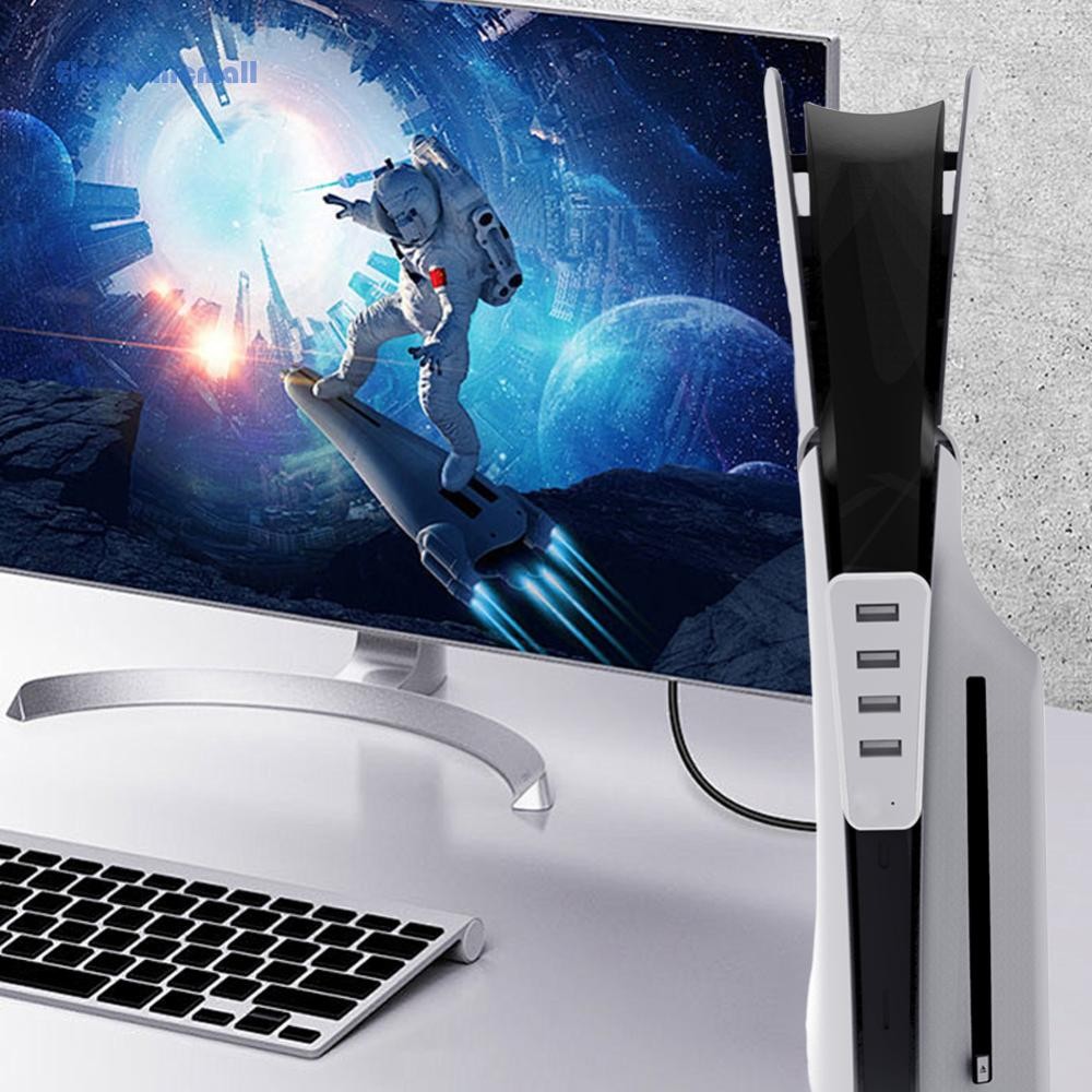 For PS5 Pro USB Expansion Hub Splitter with 4 USB 2.0 Ports USB Docking ...
