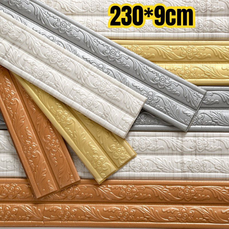 3D Foam Self Adhesive Flexible Foam Molding Trim,Wallpaper Border ...