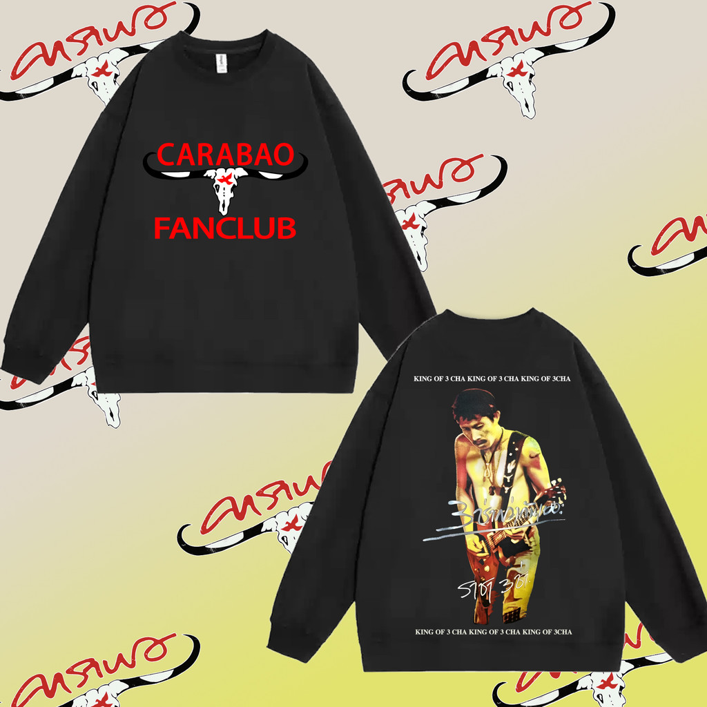 【New】 (Thai Shipping) Carabao Band Sweatshirt New Cabaao Round Neck ...