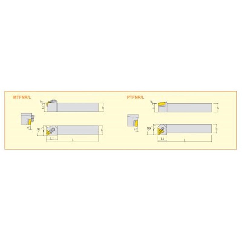 NEW Plate type C tool lathe tool cutter bar diameter rod MTFNR/L ...