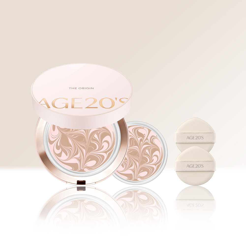 Age20's The origin Essence Pact 12.5g Main product + Refill + 2 puffs ...