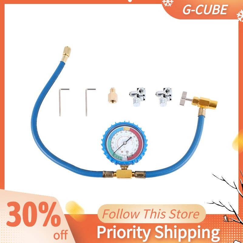 R134A Refrigerator Freon Recharge Hose Kit, R134A AC Refrigerant ...