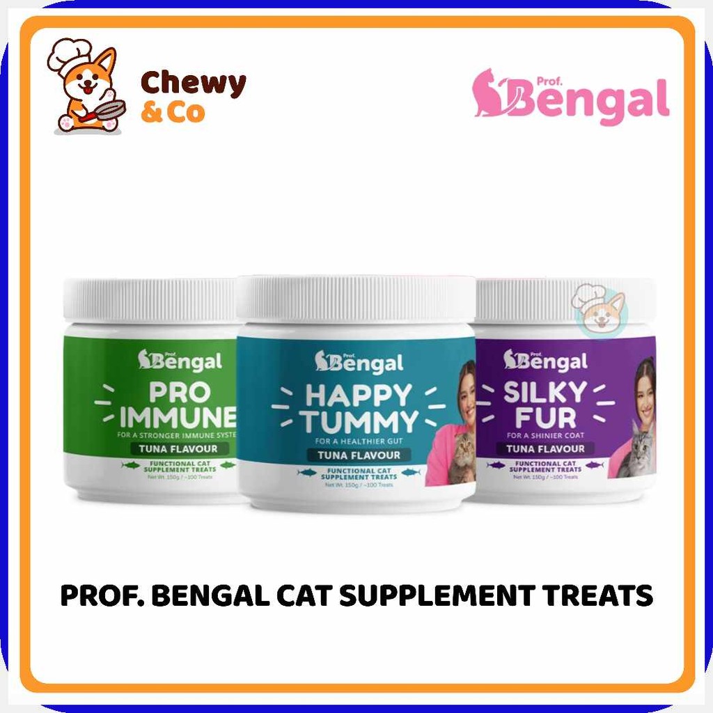 Prof.PS$Bengal~tw?Functional*At?Cat*A?Supplement*l?Treats*u?150g*j?(100 ...