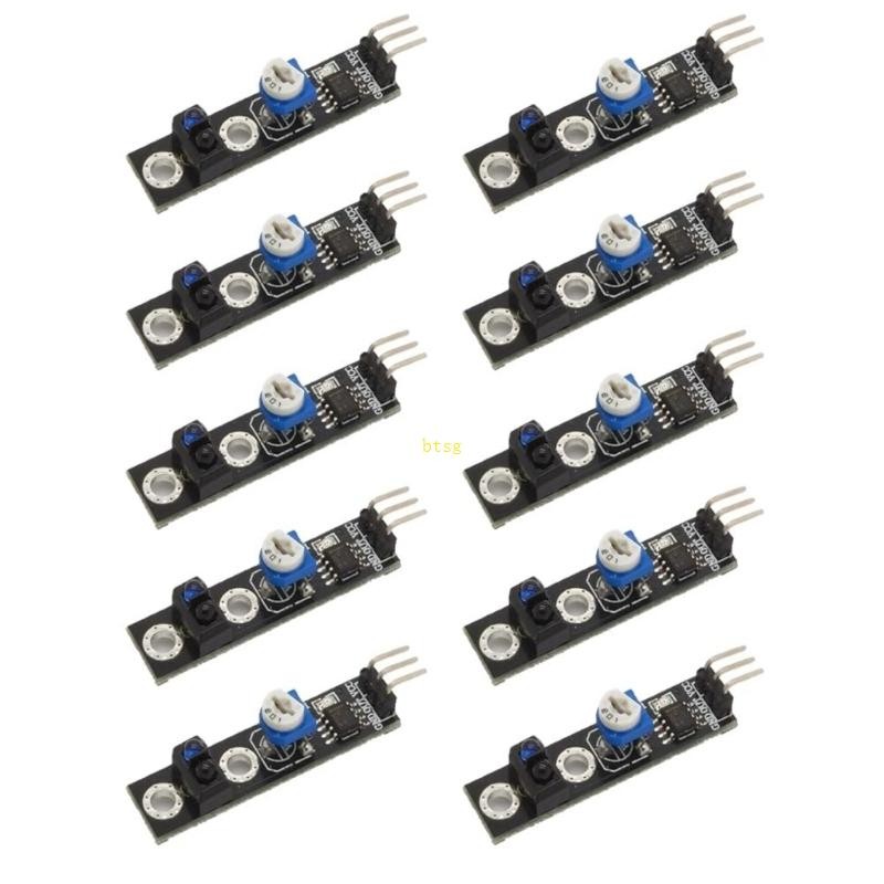 BT Pack of 10 KY033 Line Tracking Sensoring Module Module Based ...