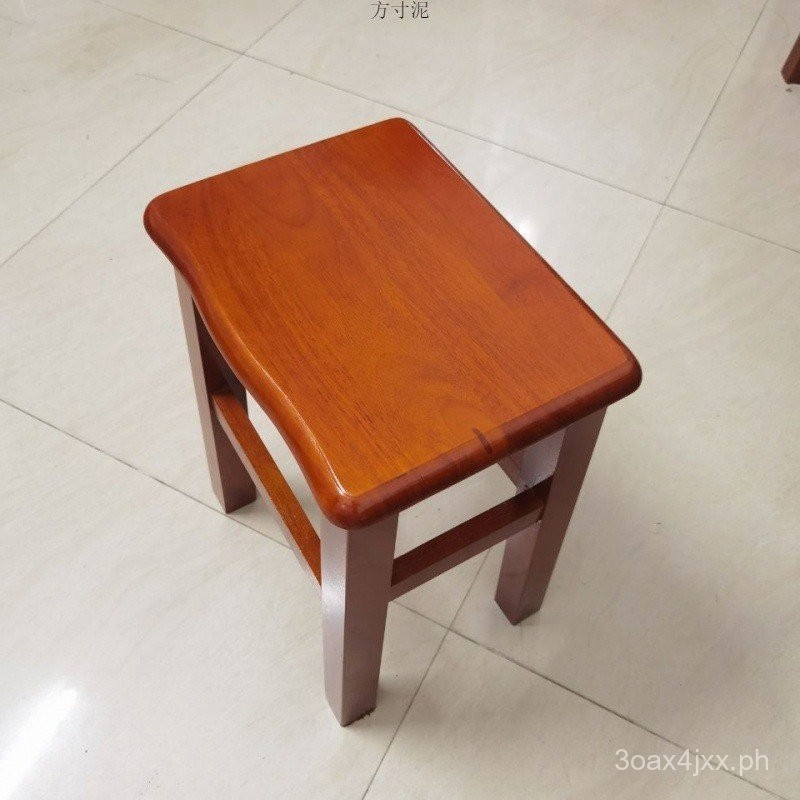 Stool Solid Wood Home Stool Mortise and Tenon Structure Leg Solid Bench ...