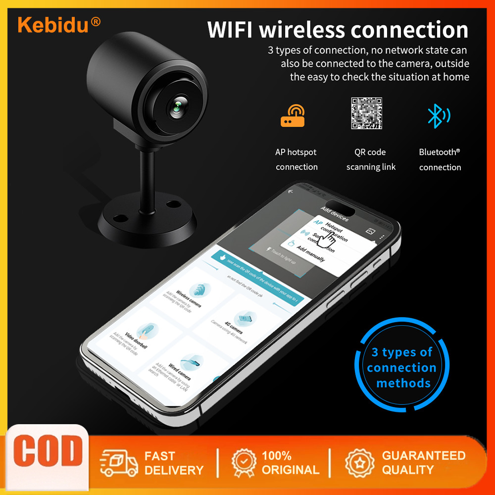 C1 Mini Wireless Camera 1080p HD Wifi Indoor Home Night Vision ...