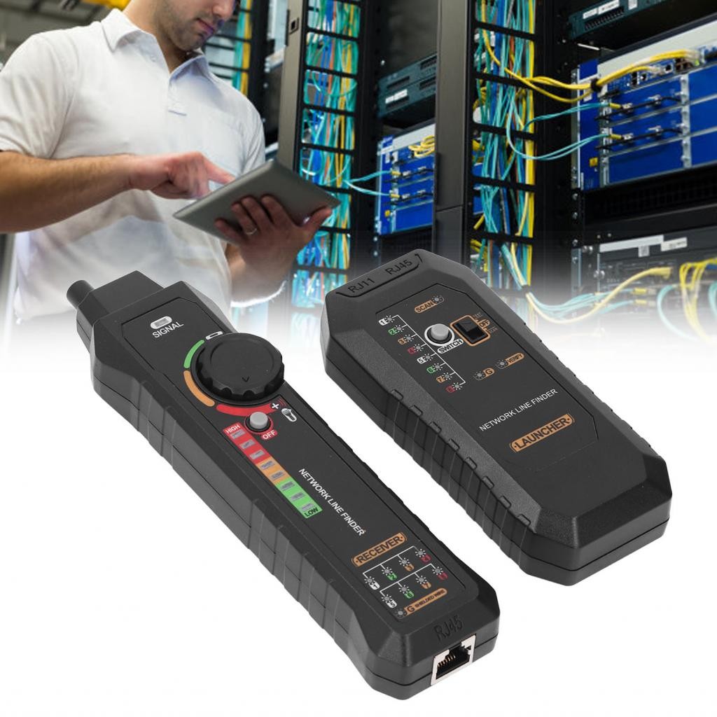 Network Cable Tester Multifunctional Ethernet Signal with Headphone ...