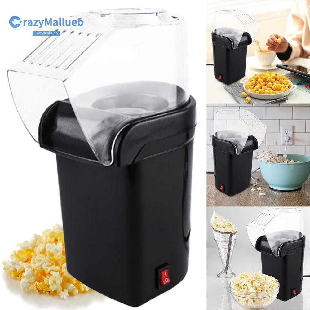 1200W Hot Air Popcorn Popper Oil Free Electric Hot Air Popcorn Maker ...