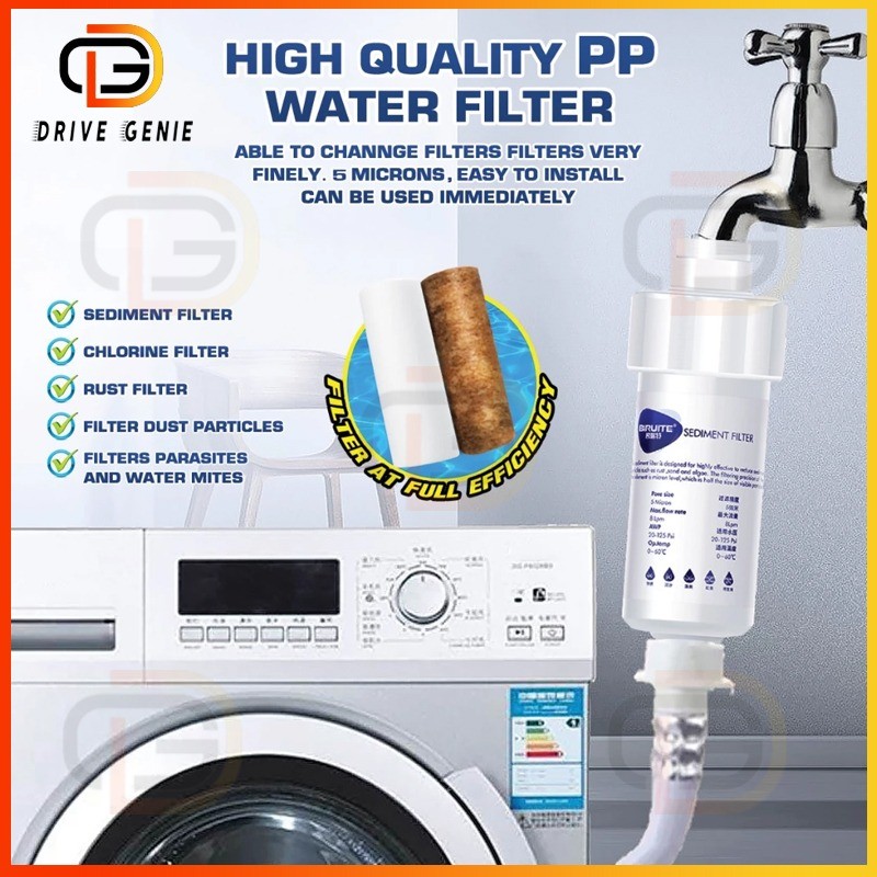 Replaceable Washing Machine Water Filter Universal Sediment PP Cotton ...