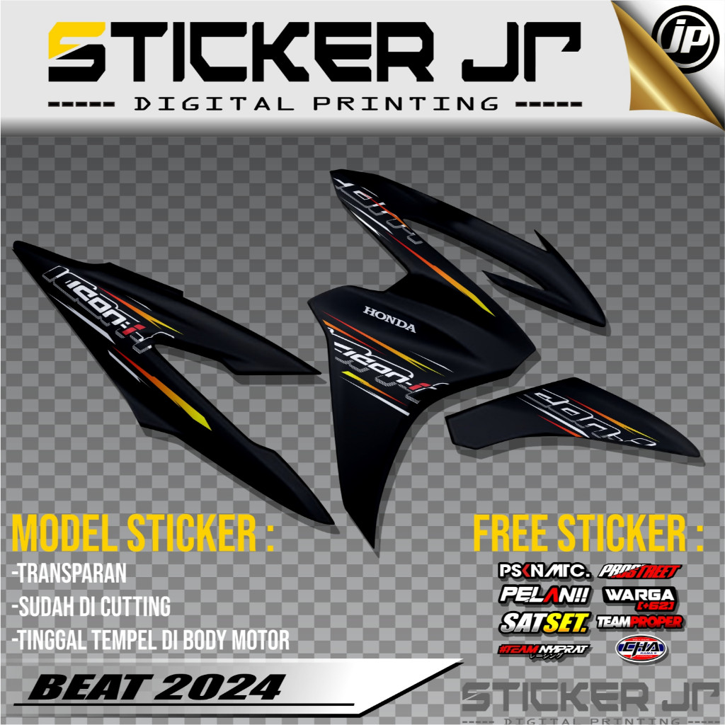 New Beat 2024 Motorcycle Striping - Beat Street 2024 Striping ...