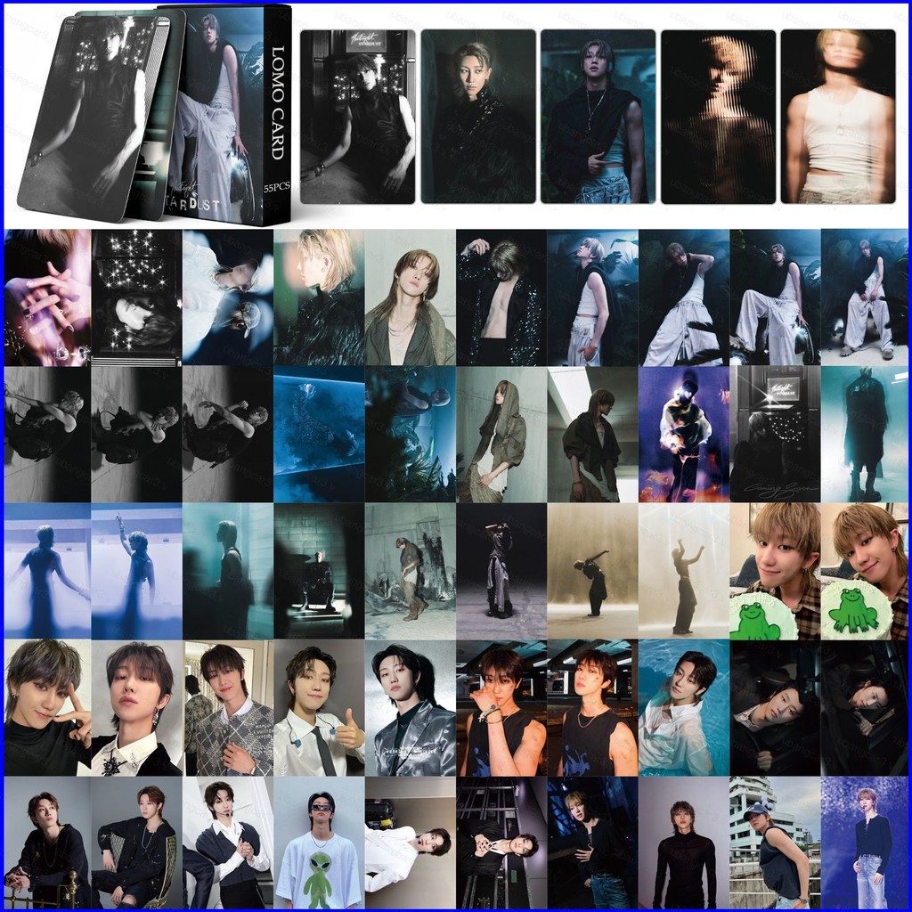yu3 55PCS/Set SEVENTEEN The8 STARDUST LOMO Cards KPOP Stars Peripheral ...