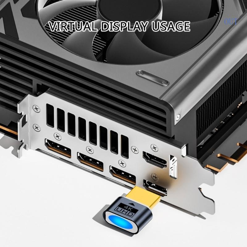 OUT 4K Display Clear Picture HDTV Dummy Display Plugs for AllPurpose ...