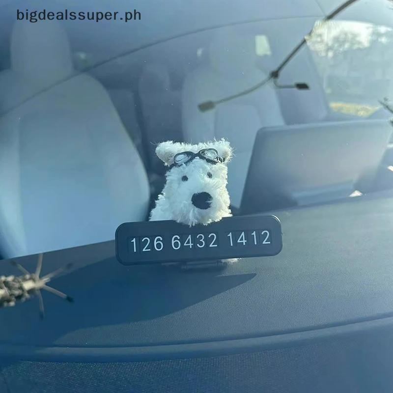 Pro Puppy Plush Doll Clutch Decor,Car Wiper Turn Signal Switch ...