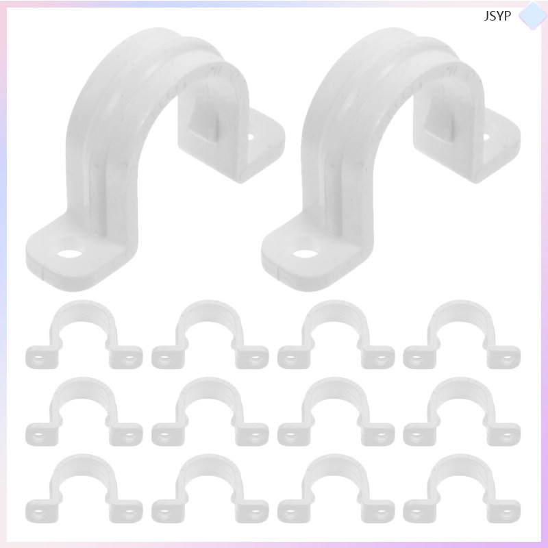 PVC Line Pipe Hose Clamp Clamps Rope Tube Heavy Duty Brackets for ...