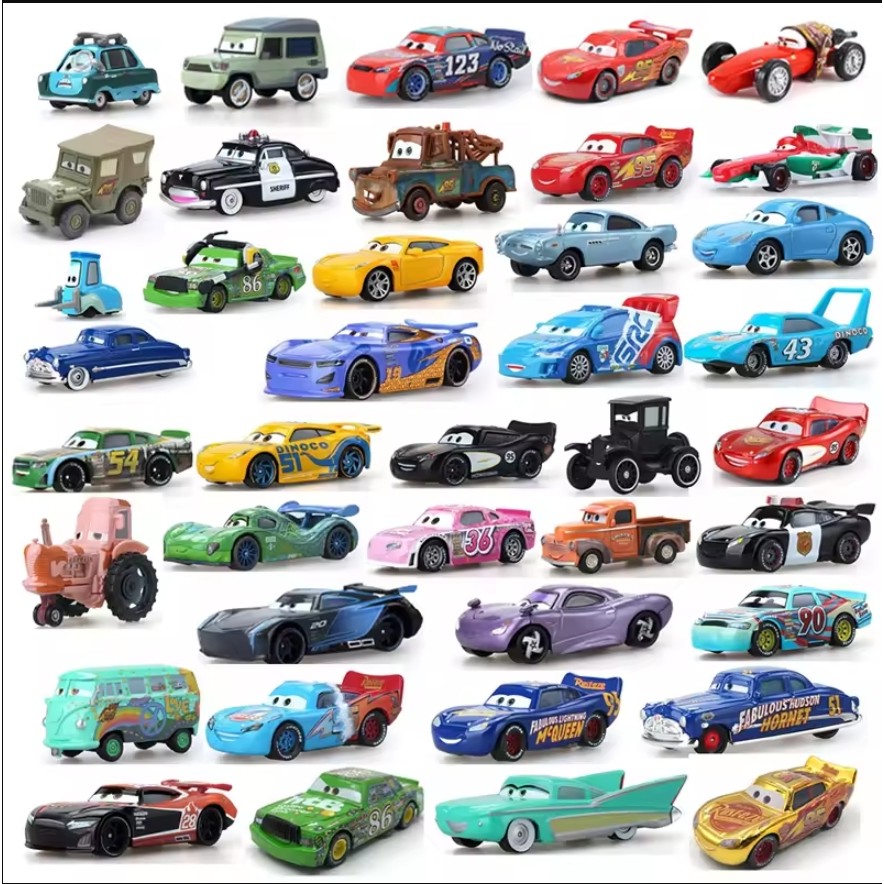 Disney Pixar Cars Toy for Kids, Mini Racing Car, Dinoco Racers ...