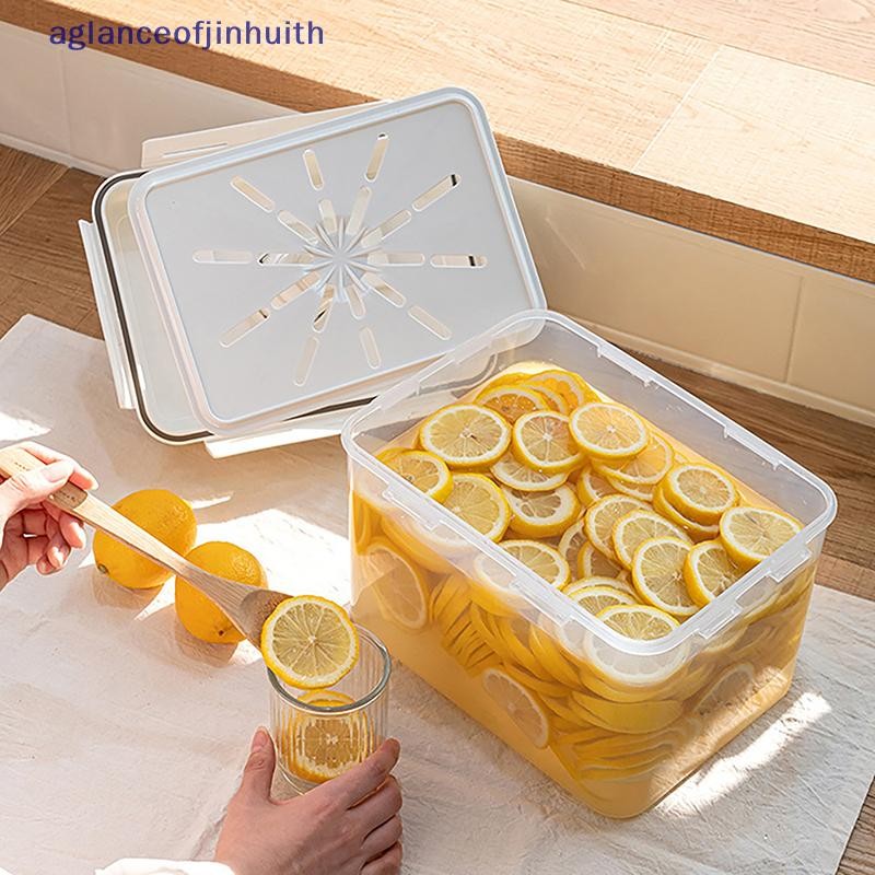 [aglanceofjinhui] 4/5L Pickle Jar Leakproof Pickle Fermentation ...