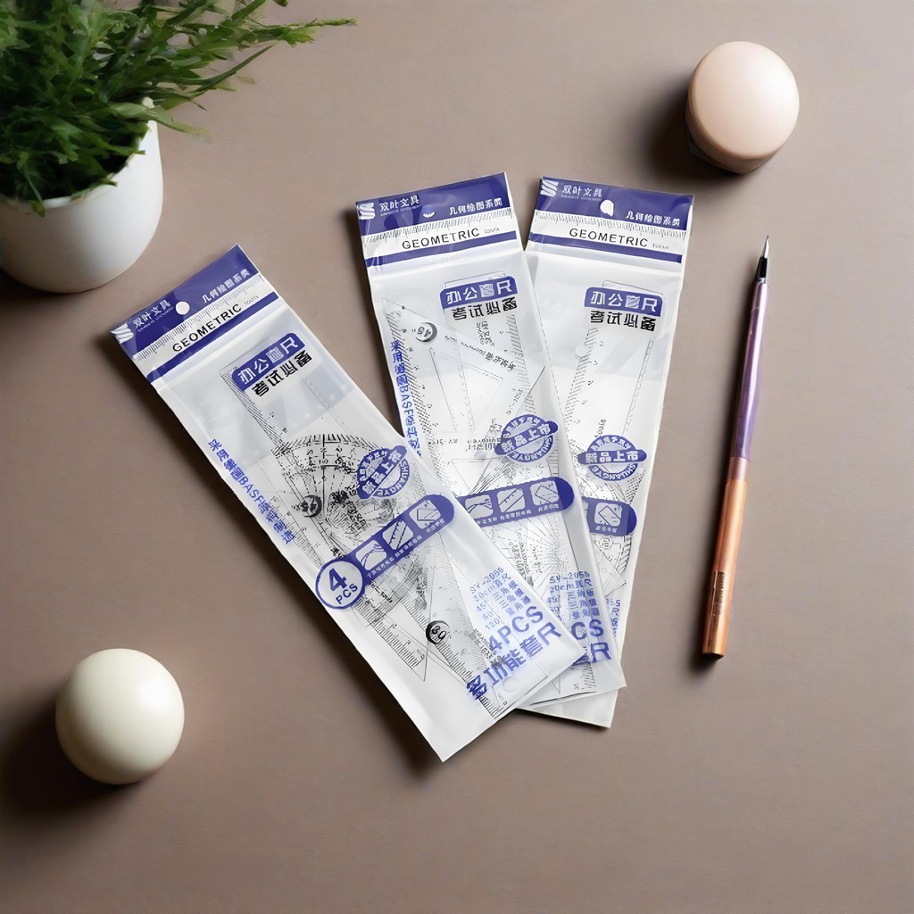 Buy 1 Take 1 Plastic Combo Ruler Set Ruler Math Measurement School ...