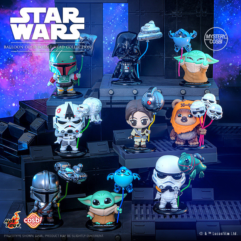 2025 Hot Toys Star Wars Balloon Party series COSBI blind box mini ...