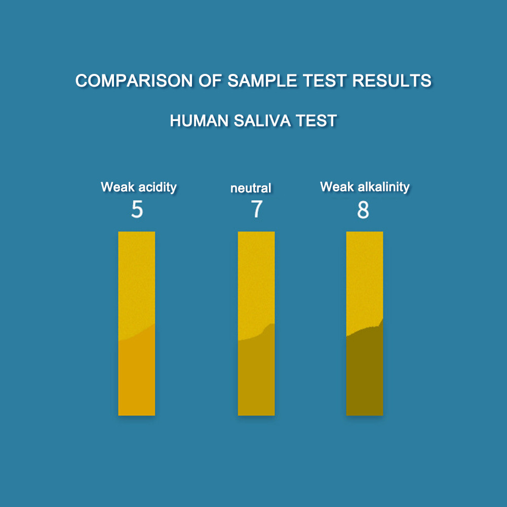 80 Pcs PH Indicator Test Strips Professional PH Test Papers for Water ...