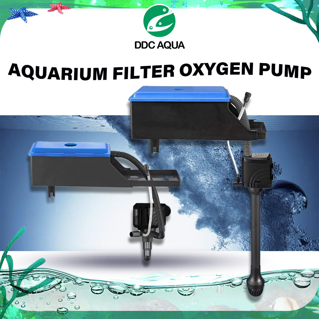 DDC 3 in 1 Aquarium Top Filter Powerhead Aquarium Pump With Filter ...