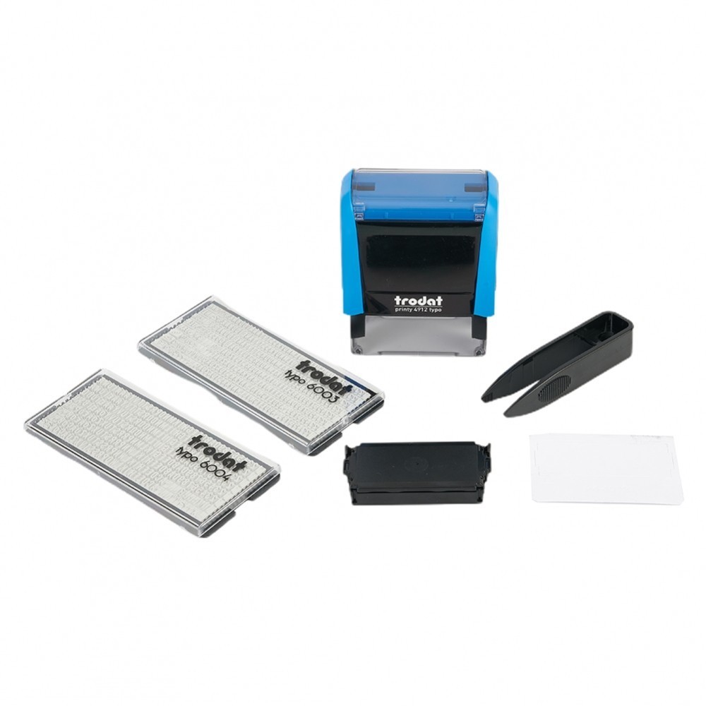Customized Rubber Stamp Kit for Business Address and Name DIY ...