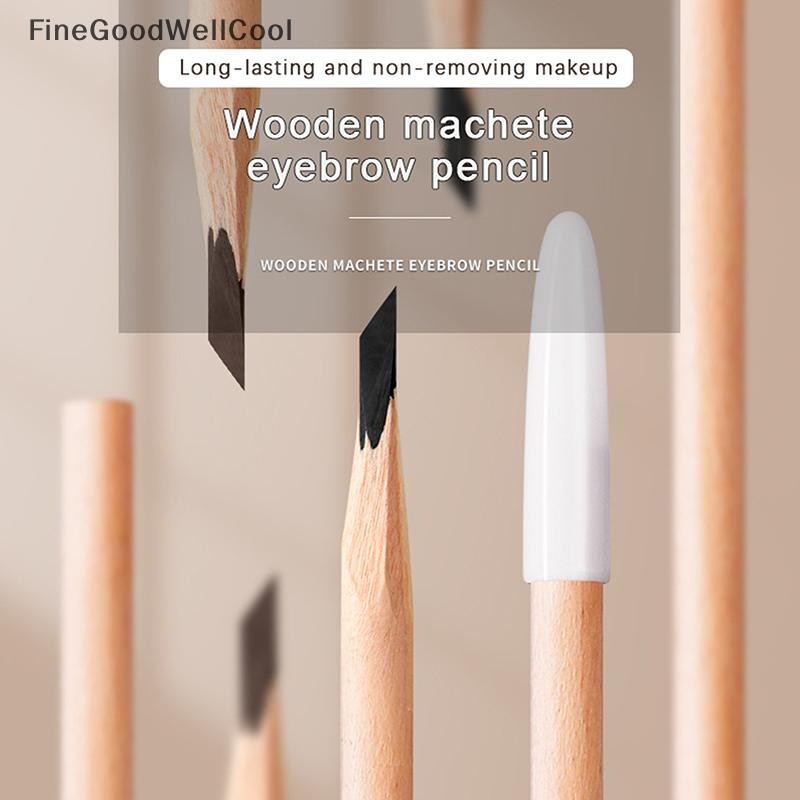 FWPH Wooden Eyebrow Pencil Waterproof Eyebrow Pencil Easy To Apply Non ...