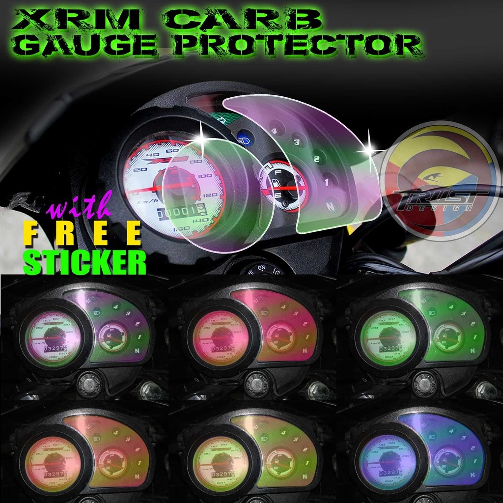 Chameleon XRM Carb BUY 1 GET 1 FREE Film Gauge Protector DSP | Shopee ...
