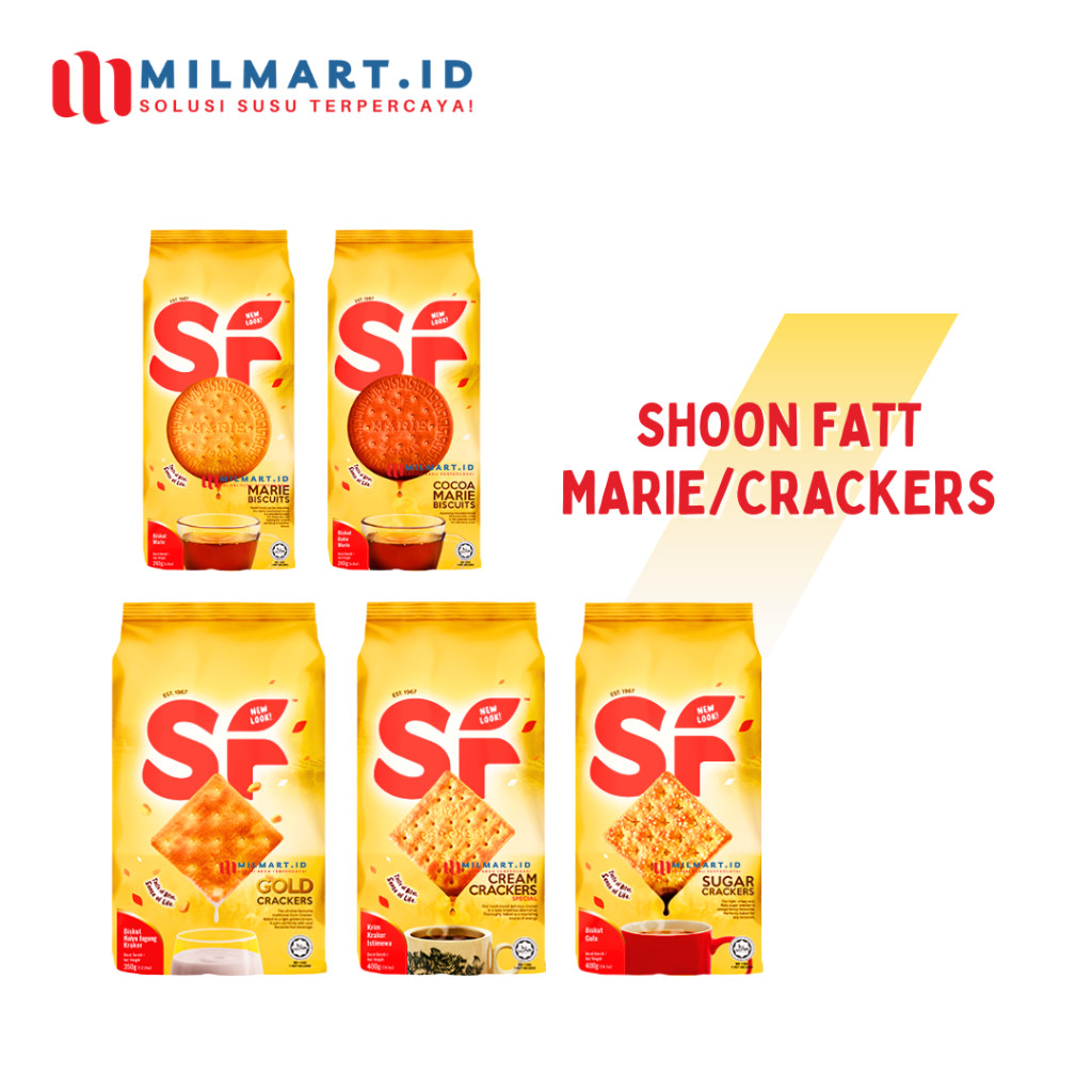 [SDW] pekanbaru/SHOON FATT COCOA MARIE BISCUIT CREAM CRACKER SUGAR KREKERS IMPORT BISCUIT ...