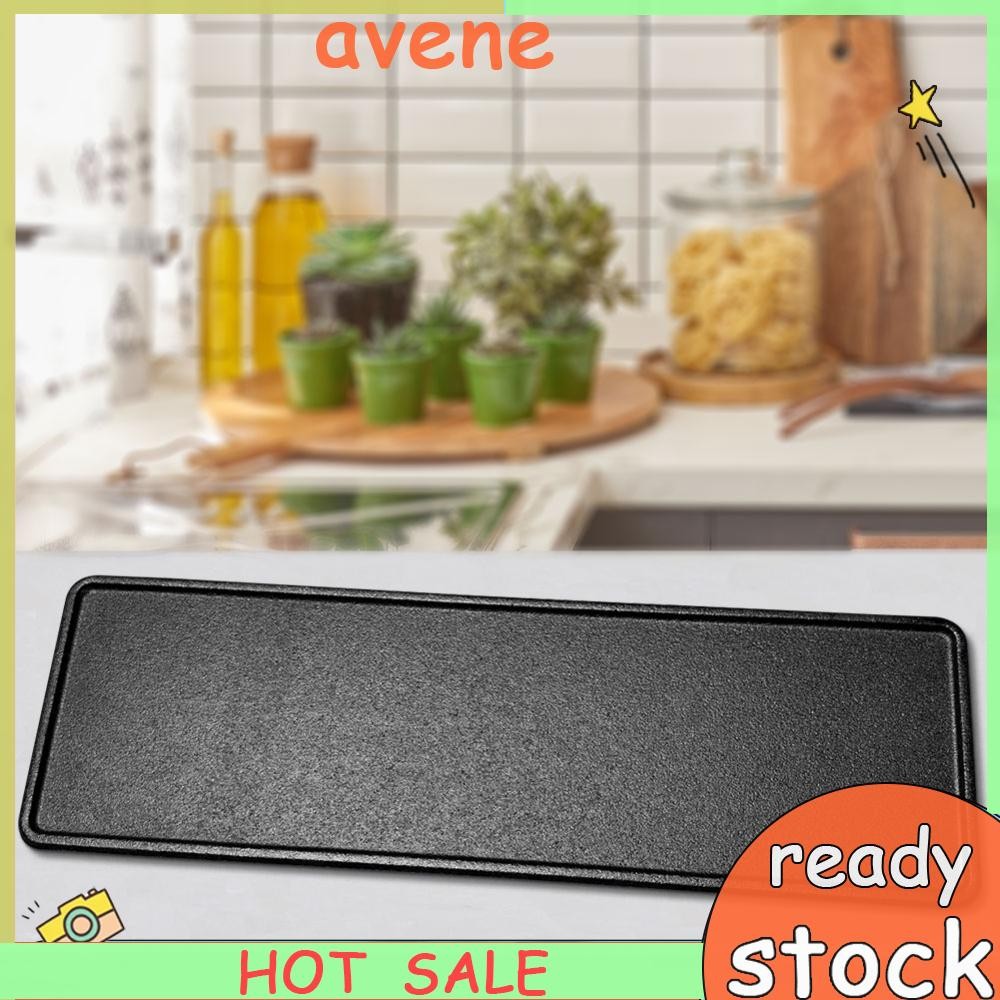 15.1 X 4.7in Cast Iron Griddle Pan for Stovetop Griddle Grill Pan ...