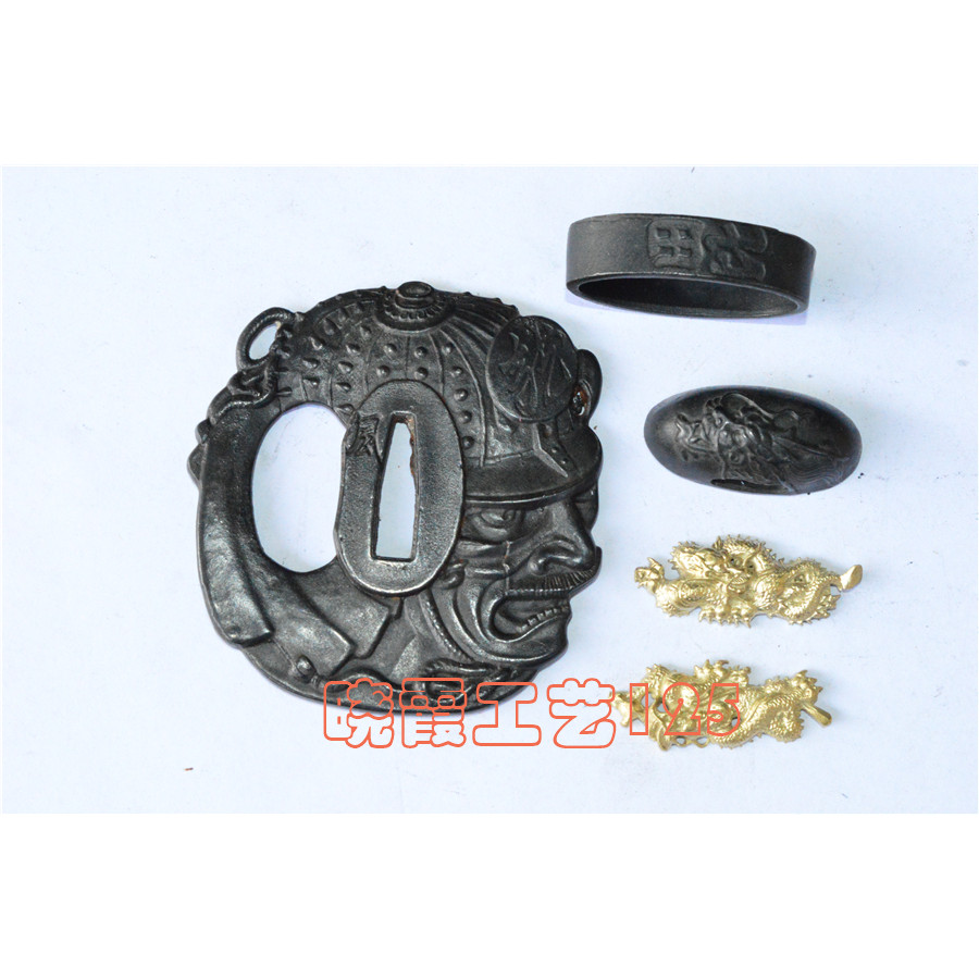 Japanese Knife Equipment Steel Knife Samurai Japanese Samurai Handguard ...