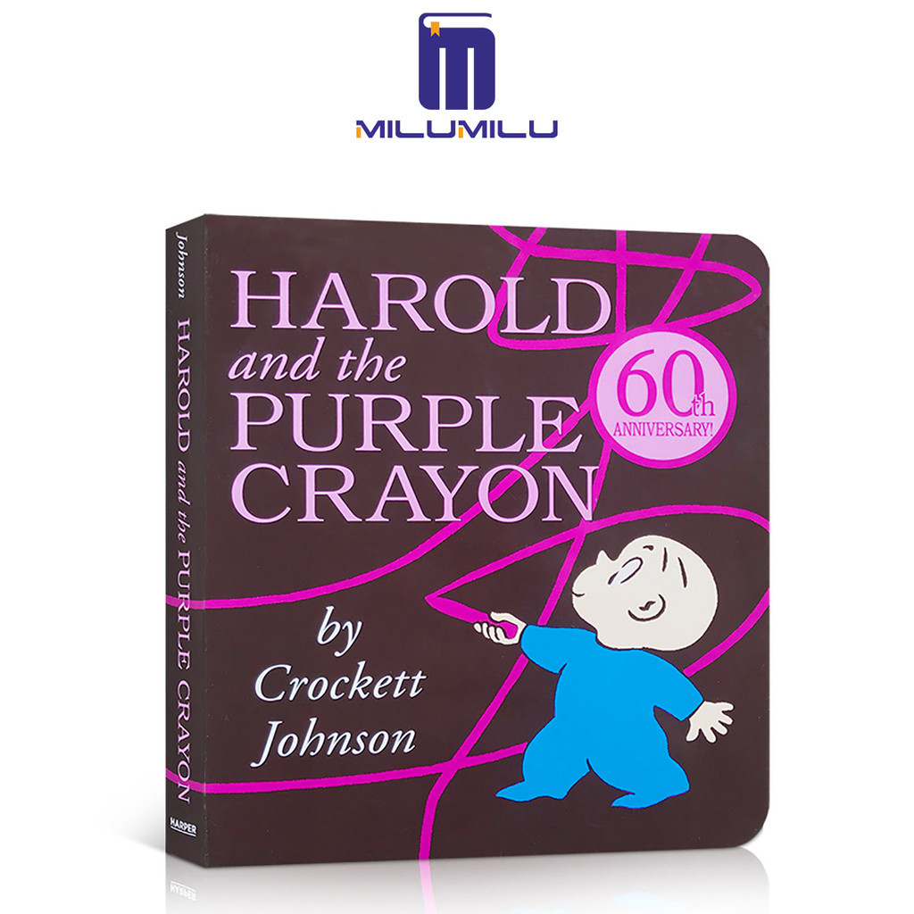 milu Harold and the Purple Crayon Board book for early childhood ...