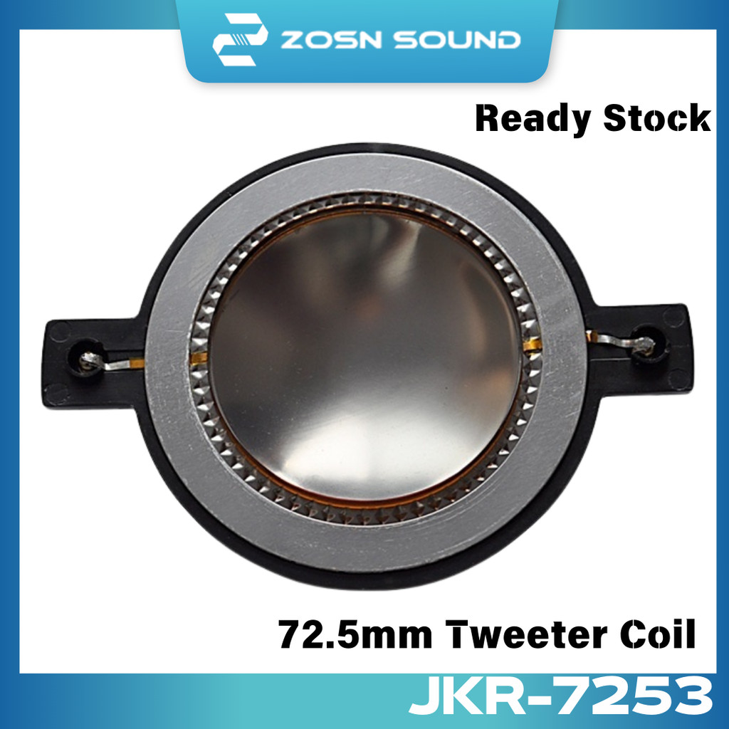 [ZS Audio] 72.5mm Treble Voice Coil Reel Audio Speaker Titanium Film ...