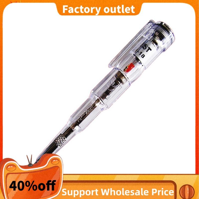In Stock Waterproof Induced Electric Tester Pen Screwdriver Probe Light ...