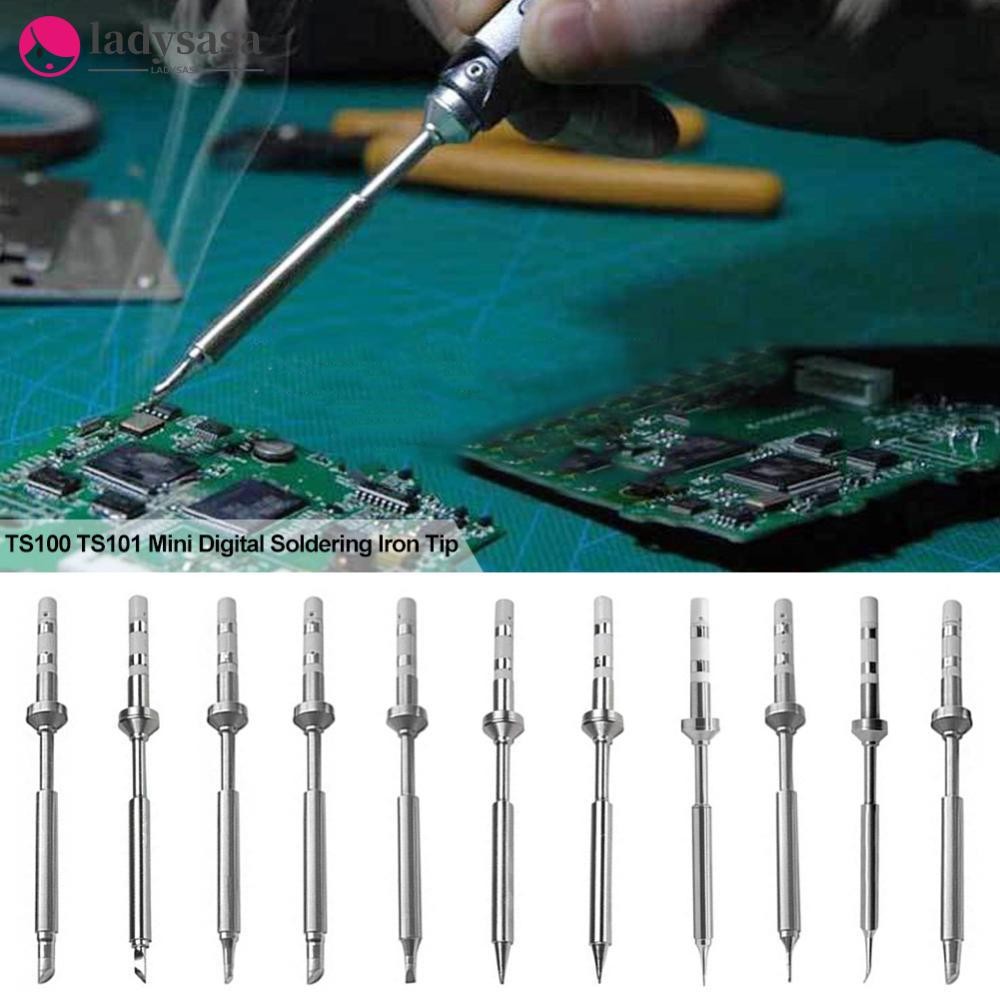 Ladysasa TS100 TS101 Soldering Iron Tips Replacement Soldering Bit for ...