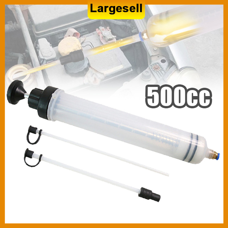 500cc Car Fluid Extraction Filling Syringe Car Oil Fluid Extractor Auto ...
