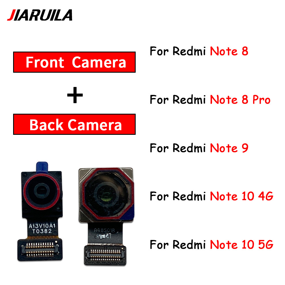 Back Camera For Xiaomi Redmi Note 8 Pro 9 10 4G 5G Front Camera Module ...