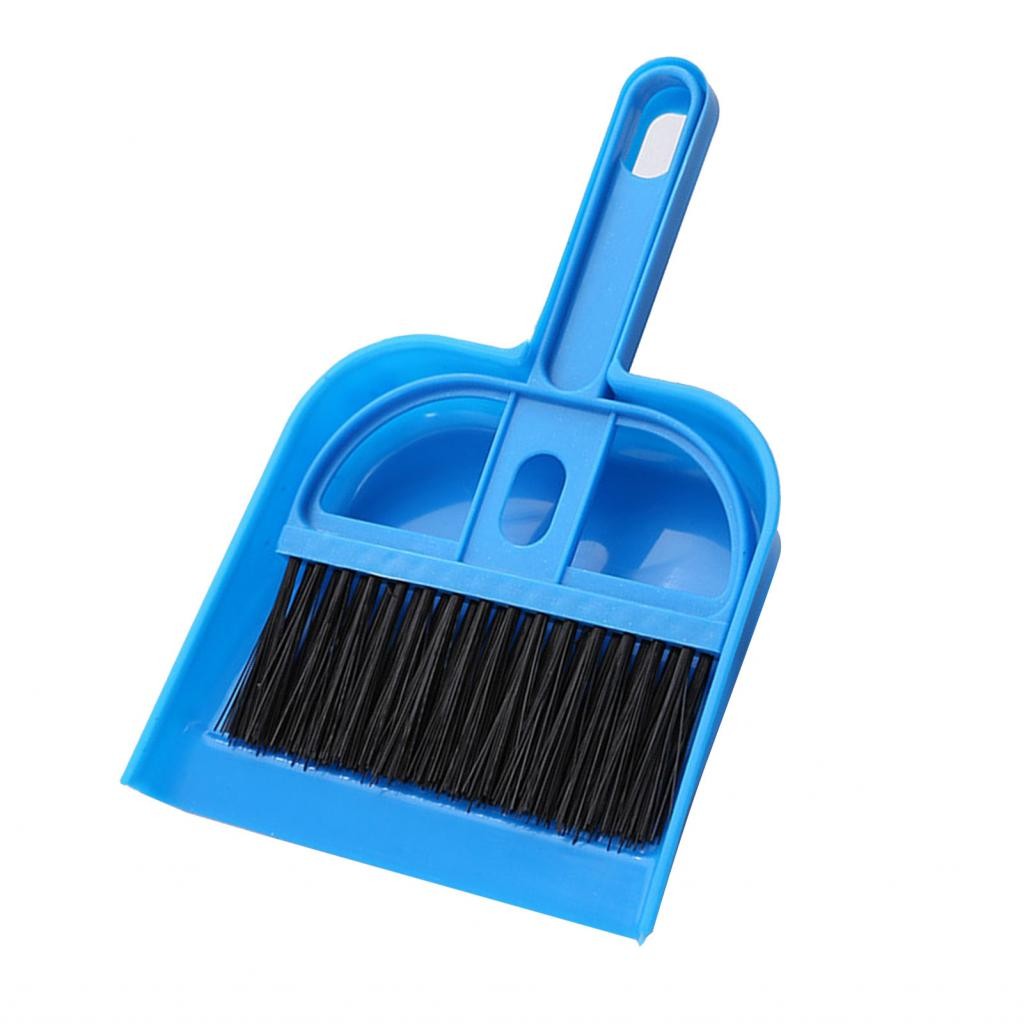 Desktop Sweeper Dustpan Set Table Top Hand Broom Multipurpose Effective ...